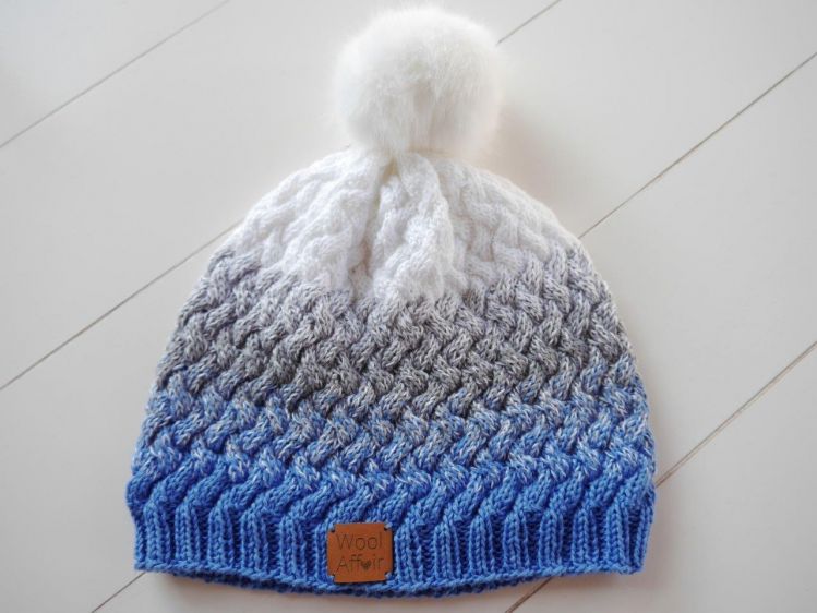 Strickanleitung – schicke Mütze mit Flechtmuster – No.153 - myPatterns.de